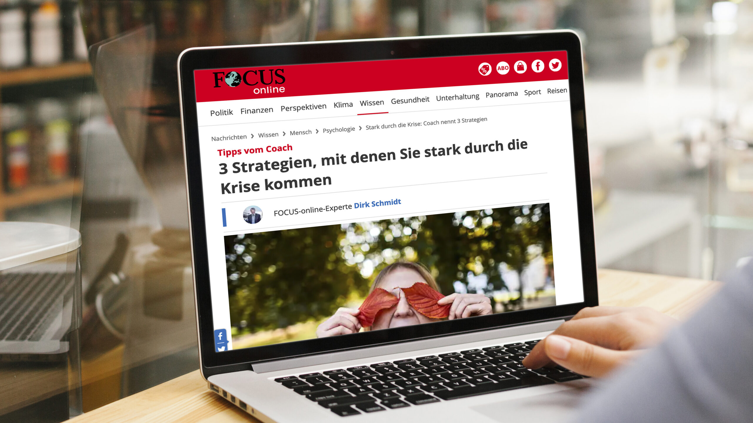 Beitrag auf FOCUS online - 3 Strategien, mit denen Sie stark durch die Krise kommen | Dirk Schmidt